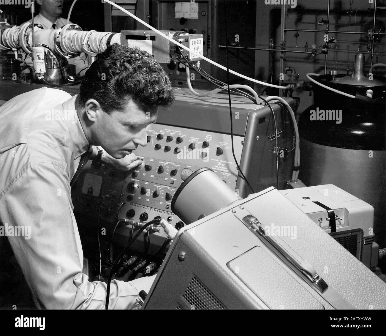 Mass spectrometry food research. US food chemist William H. McFadden ...