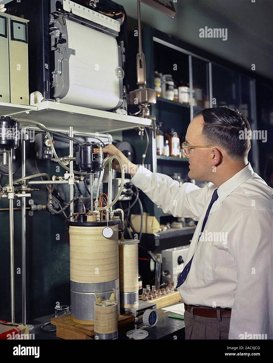 Gas chromatography food research. US food chemist Ron G. Buttery (born ...