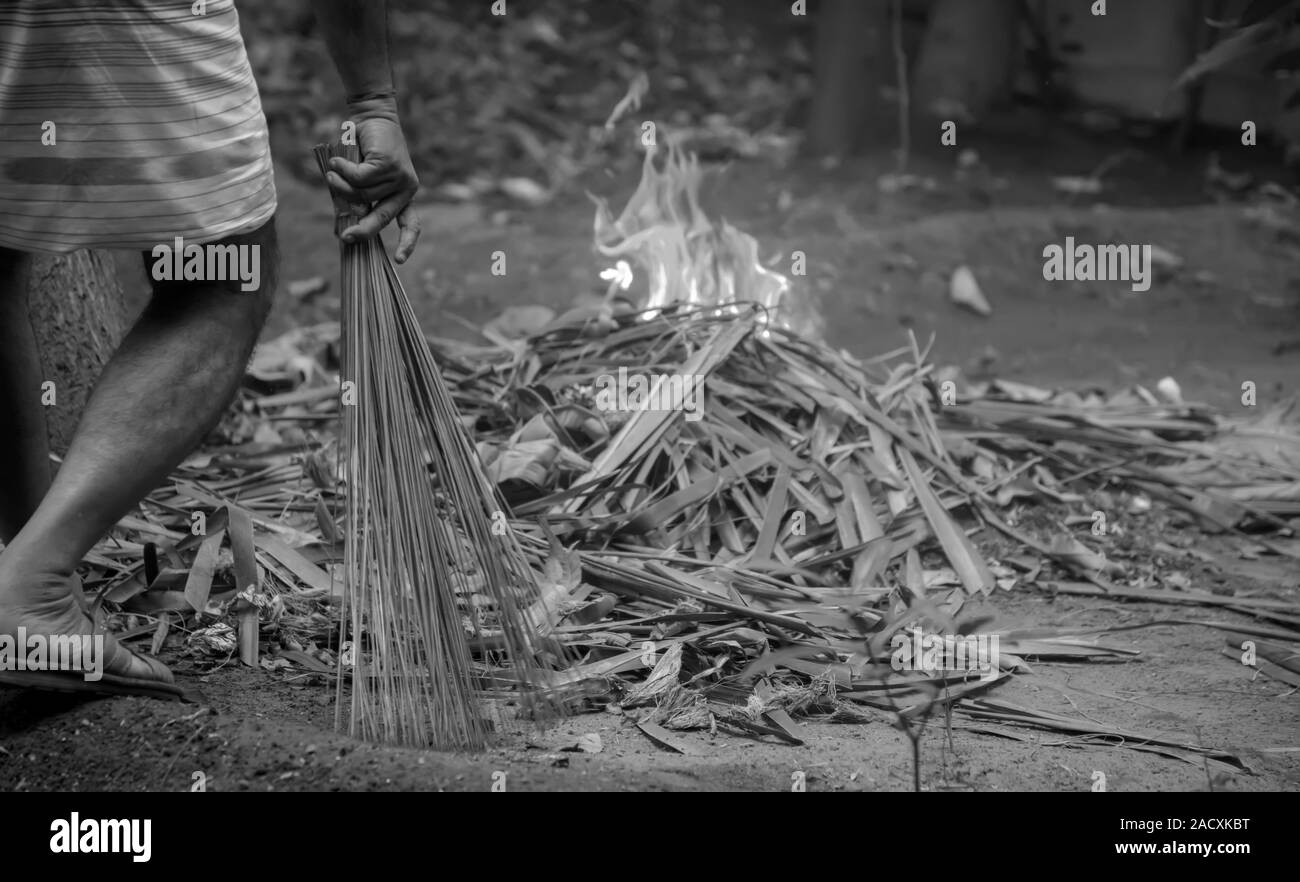 Waste outside Black and White Stock Photos & Images - Alamy