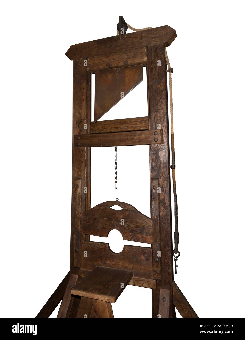 The guillotine is an apparatus designed for carrying out executions by ...