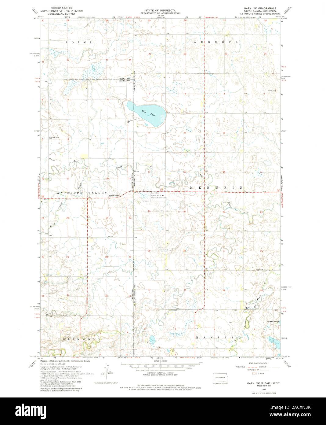 Map of gary Cut Out Stock Images & Pictures - Alamy