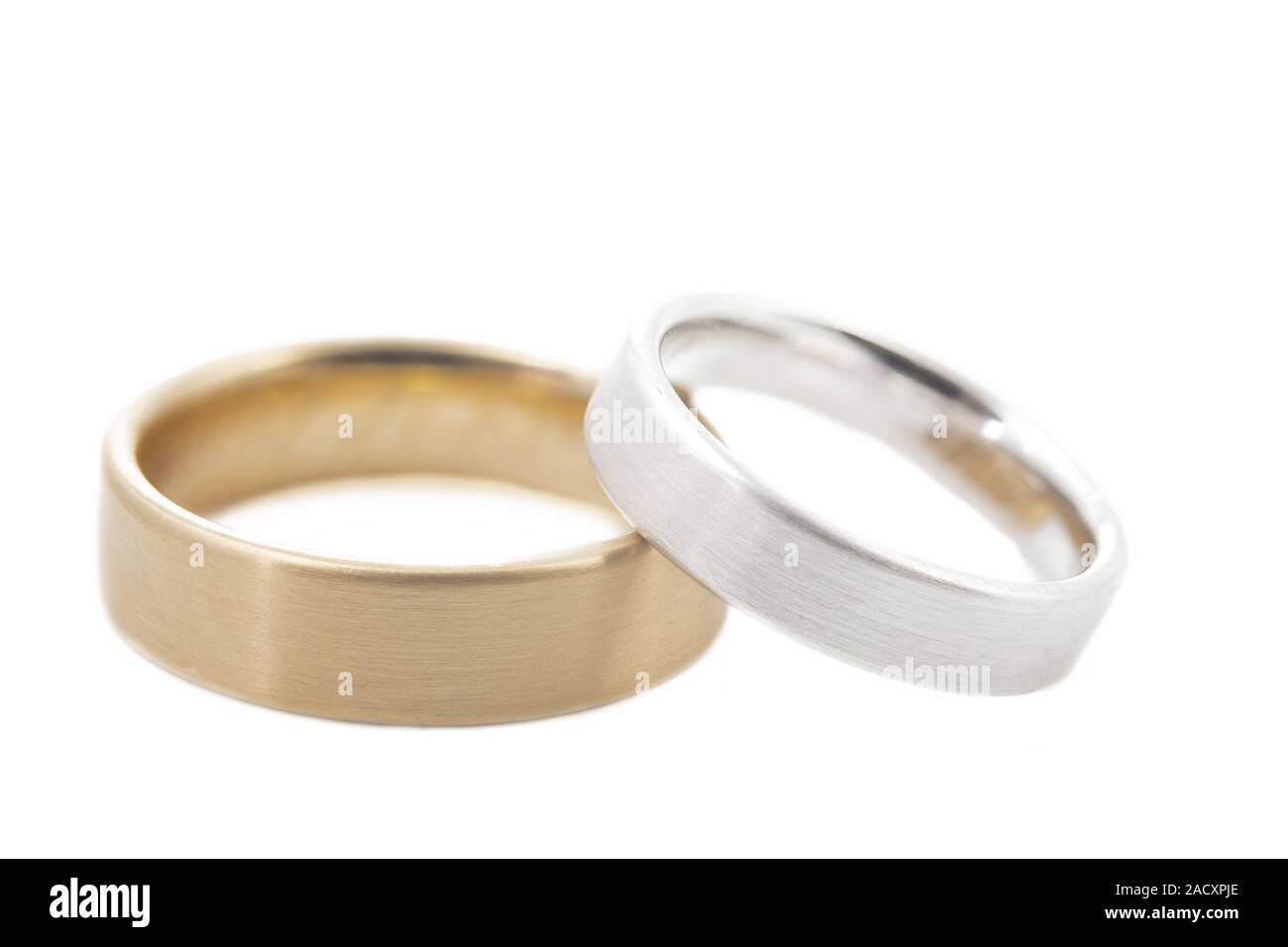 Two wedding rings, optional Stock Photo - Alamy