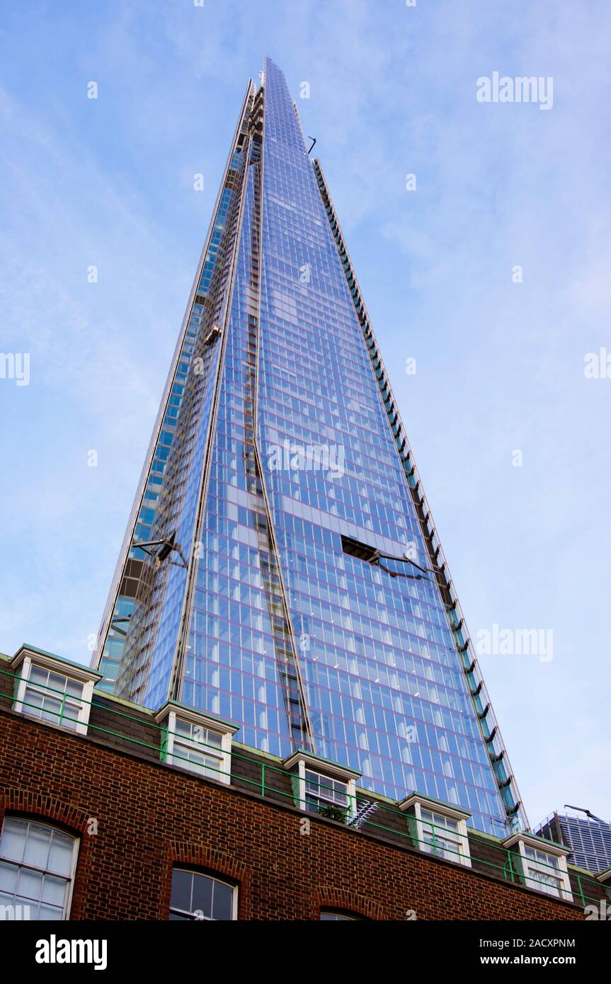 The Shard, a 300m tall tower in London, UK, designed by architect Renzo Piano Stock Photo - Alamy