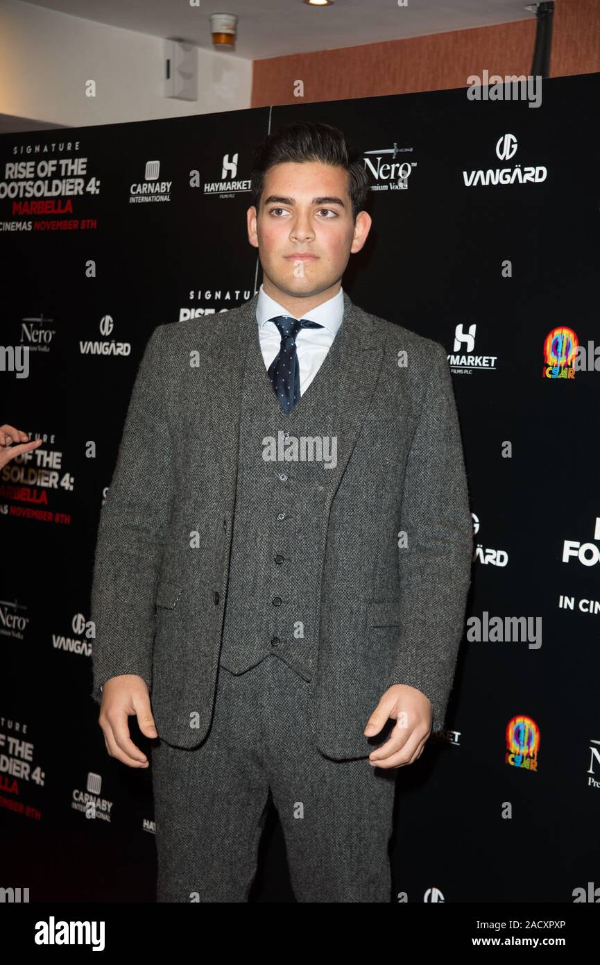 Seen arriving on the red carpet for Rise of The Footsoldier 4 Marbella ...