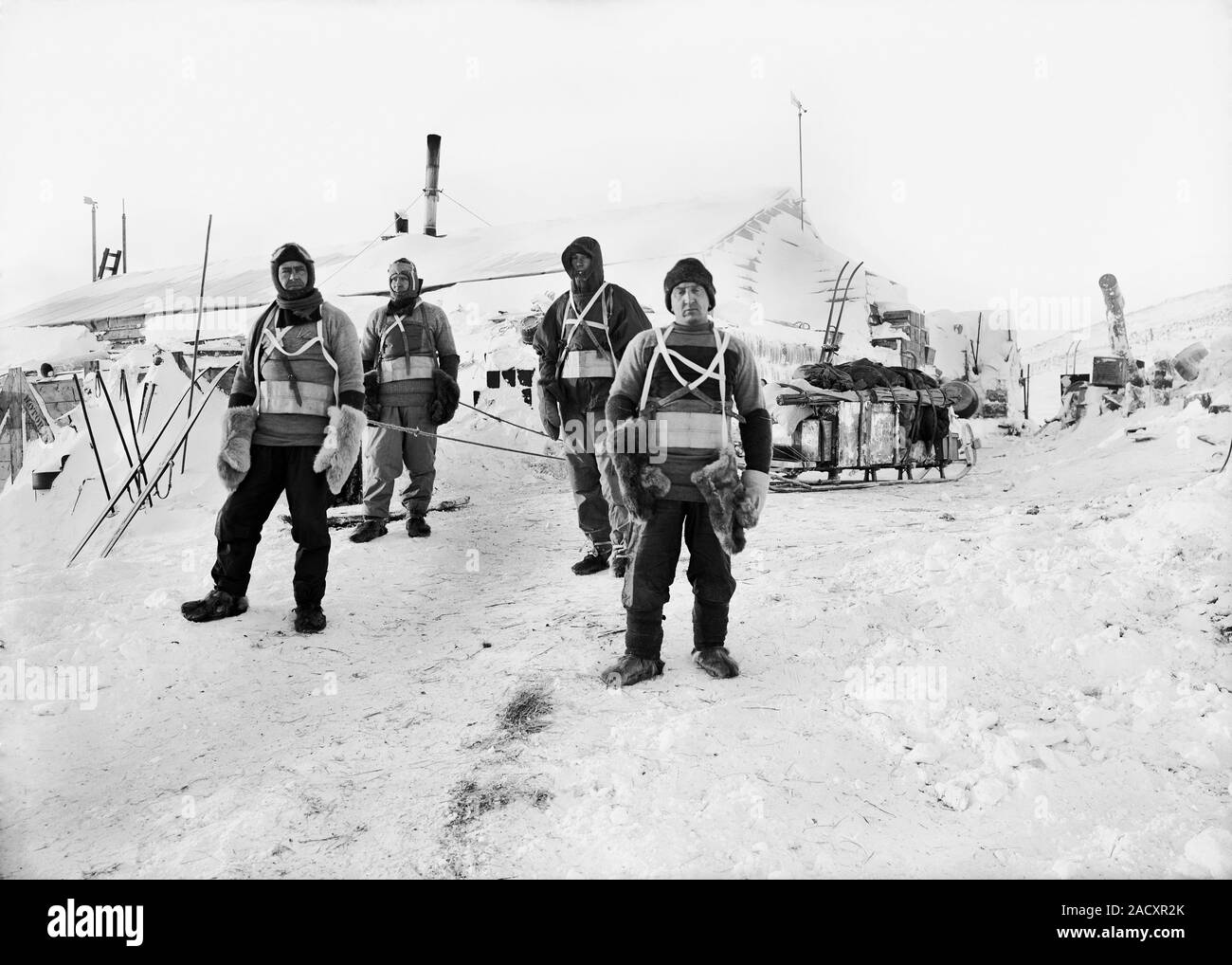 Terra Nova Antarctic exploration. Spring Journey departure on 15 ...