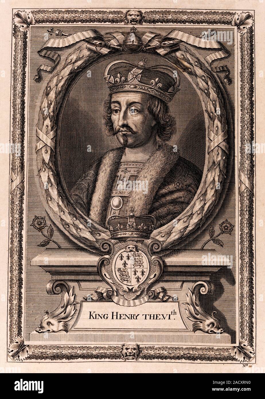 Henry VI (1421-1471), King of England (reigned 1422-1461 and 1470-1471 ...