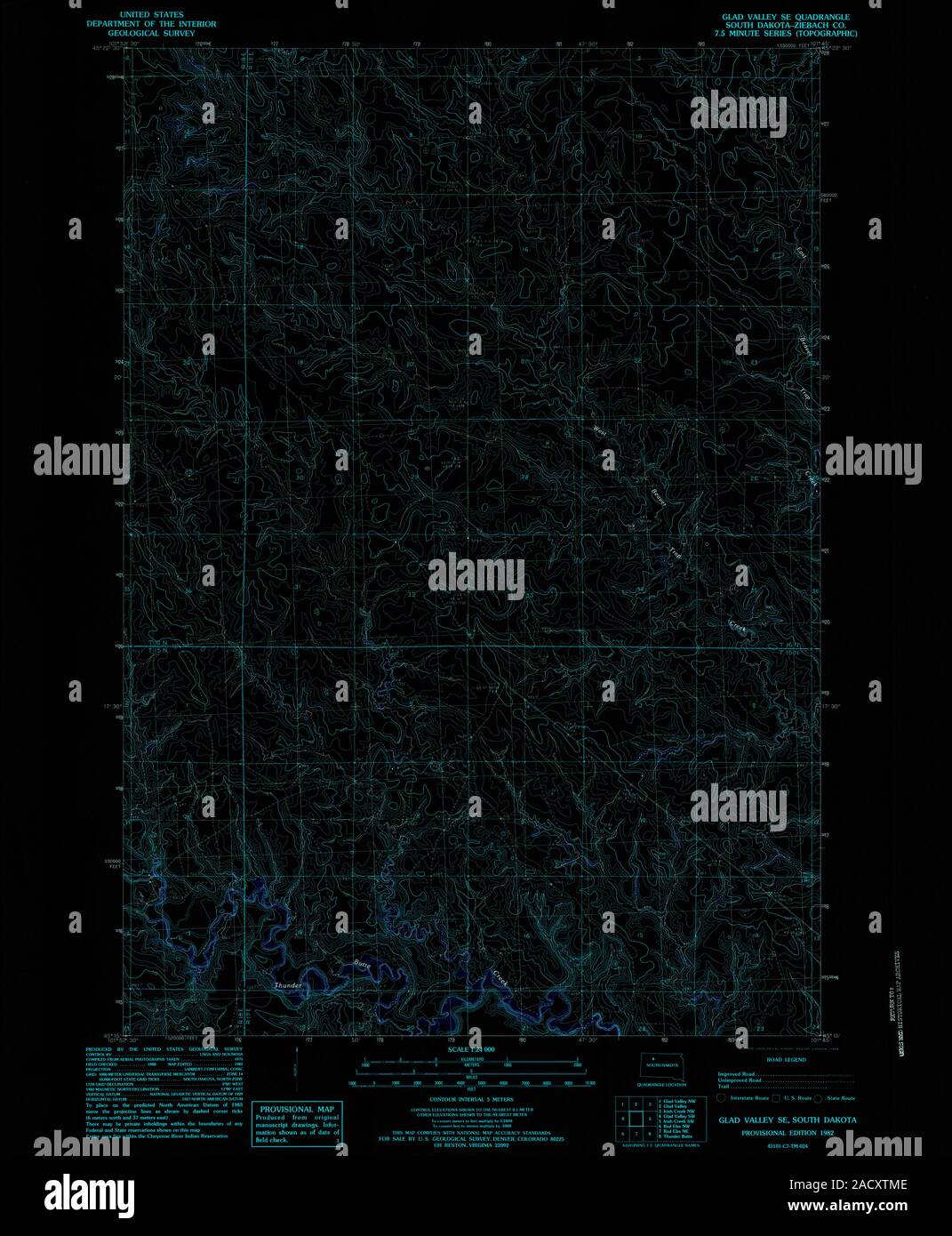 Map of glad valley hi-res stock photography and images - Alamy