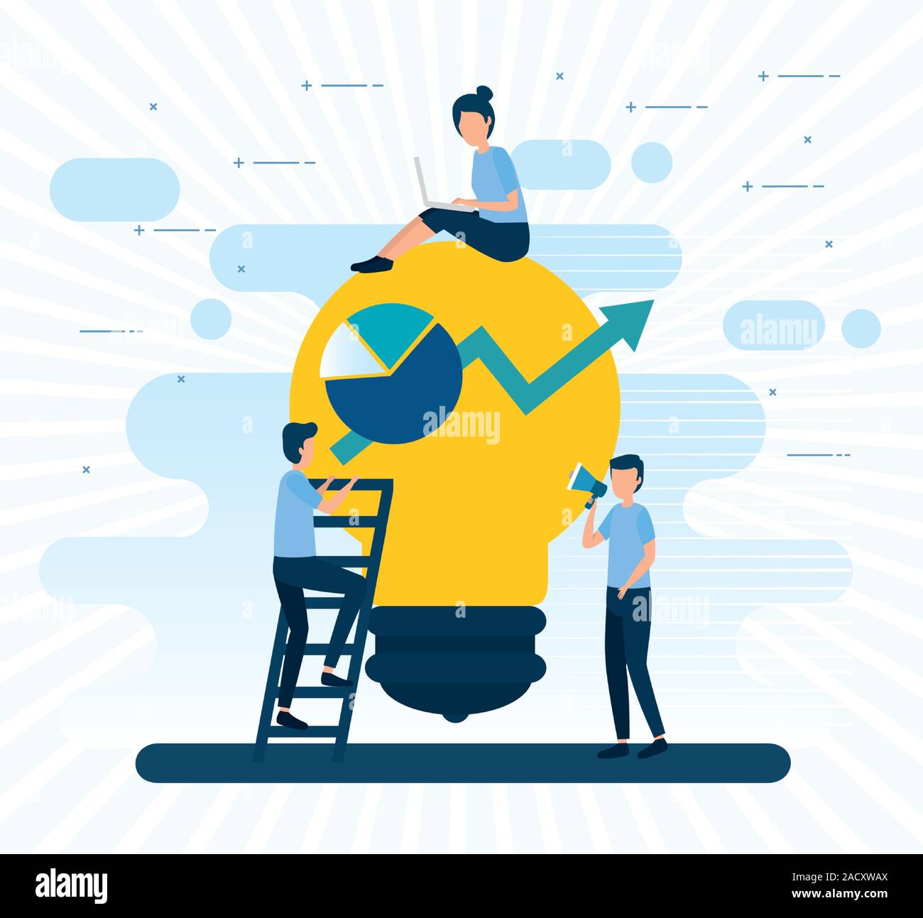 Business analysis statistics vector design Stock Vector Image & Art - Alamy