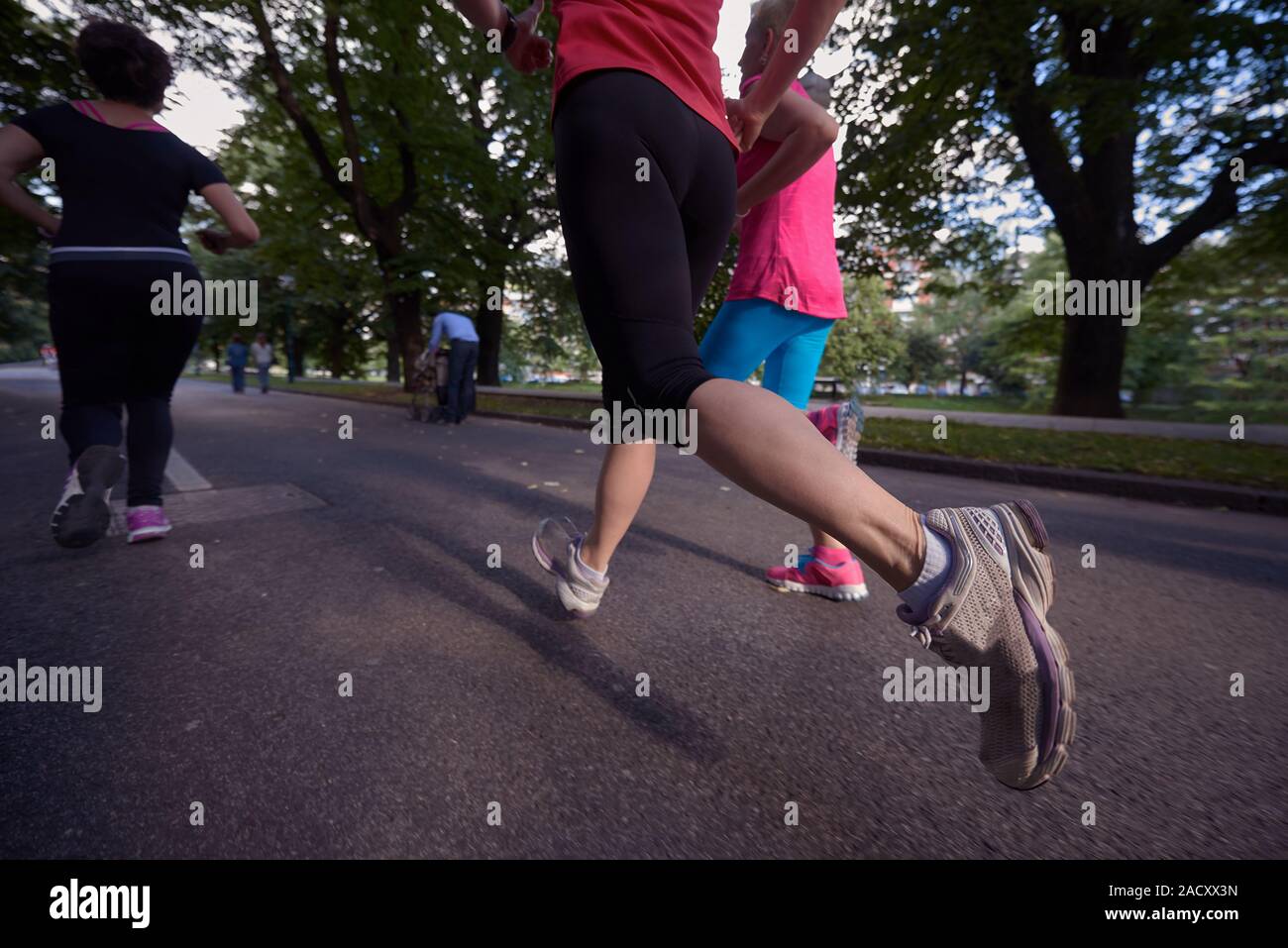 people group jogging Stock Photo - Alamy