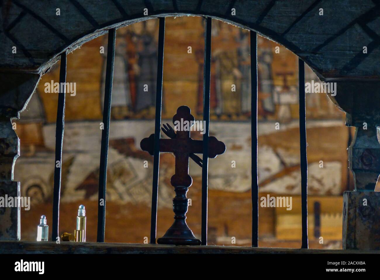 The Unesco wooden church from Ieud (Maramures/Transylvania/Romania ...