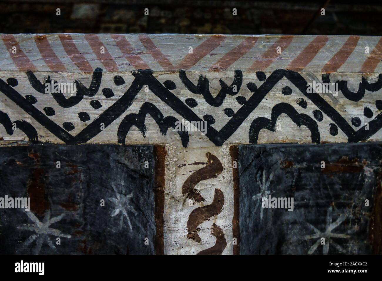 The Unesco wooden church from Ieud (Maramures/Transylvania/Romania ...