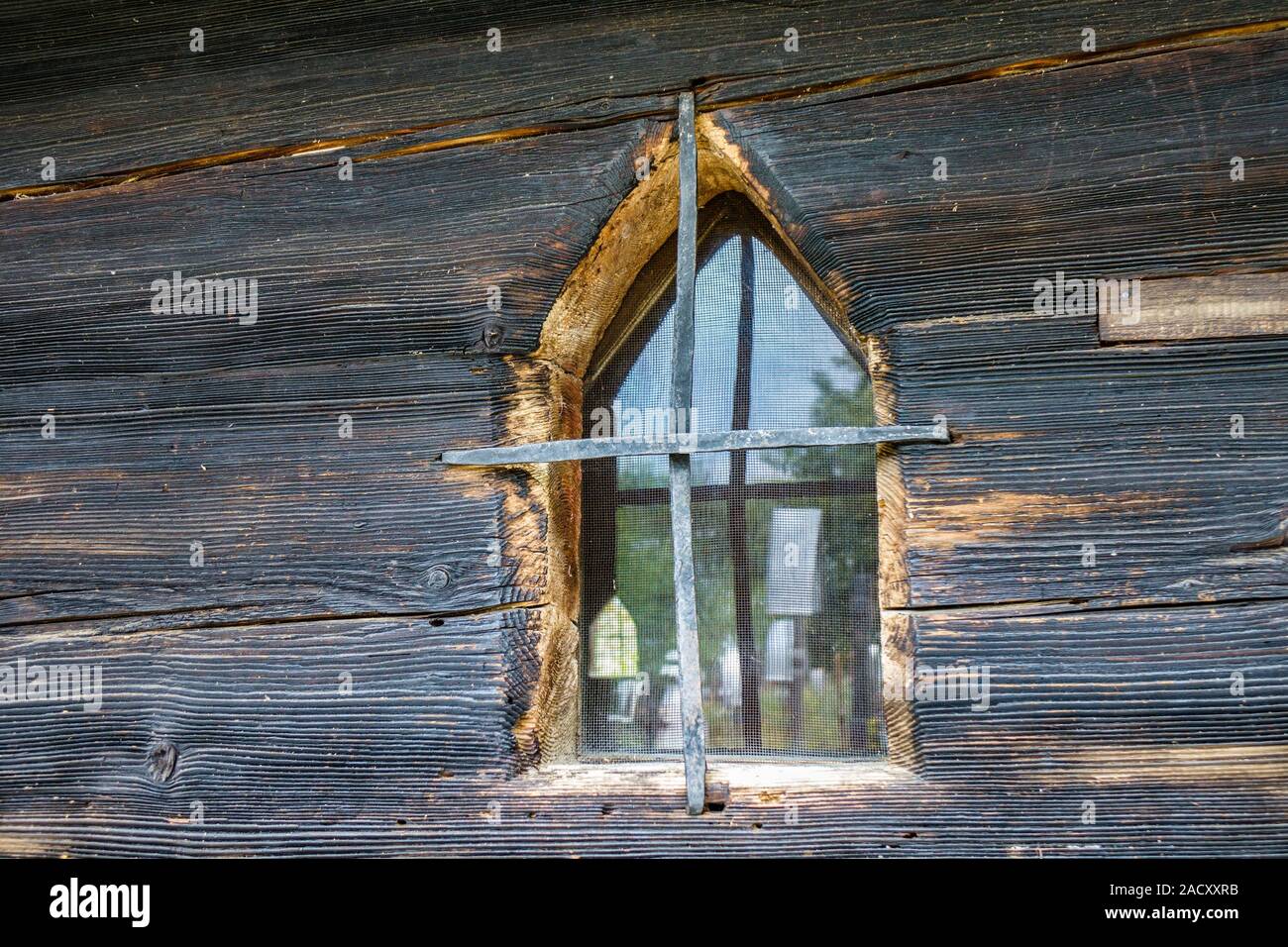 The Unesco wooden church from Ieud (Maramures/Transylvania/Romania ...