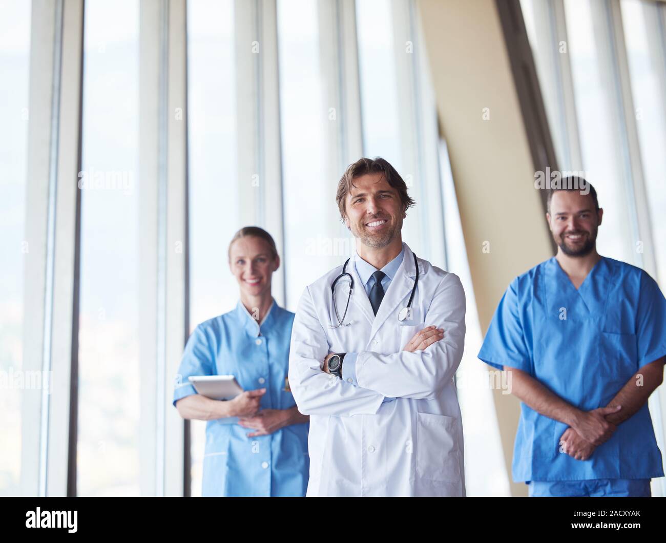group of medical staff at hospital Stock Photo - Alamy