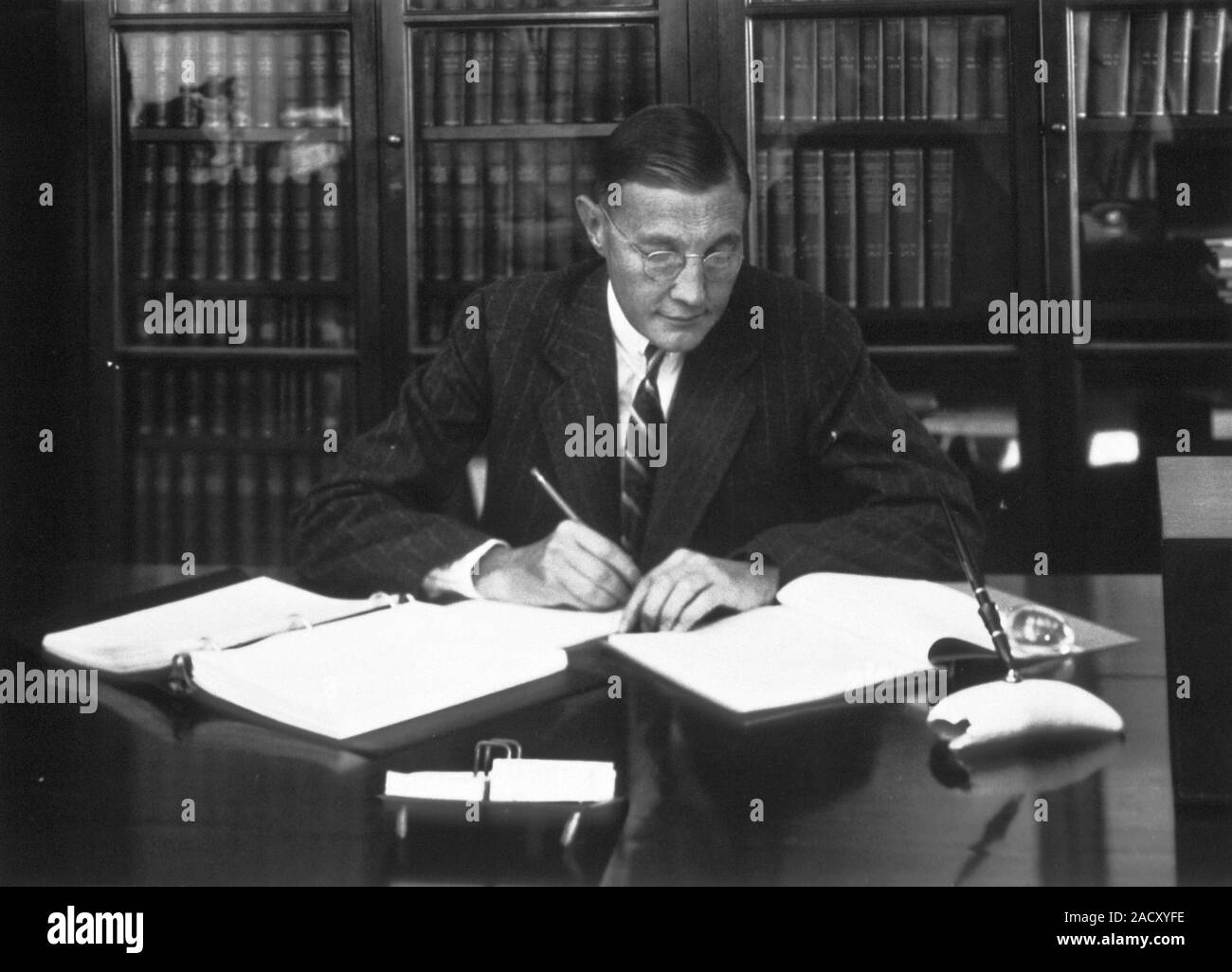 Herbert Gasser (1888-1963), American physiologist. Gasser is best known ...