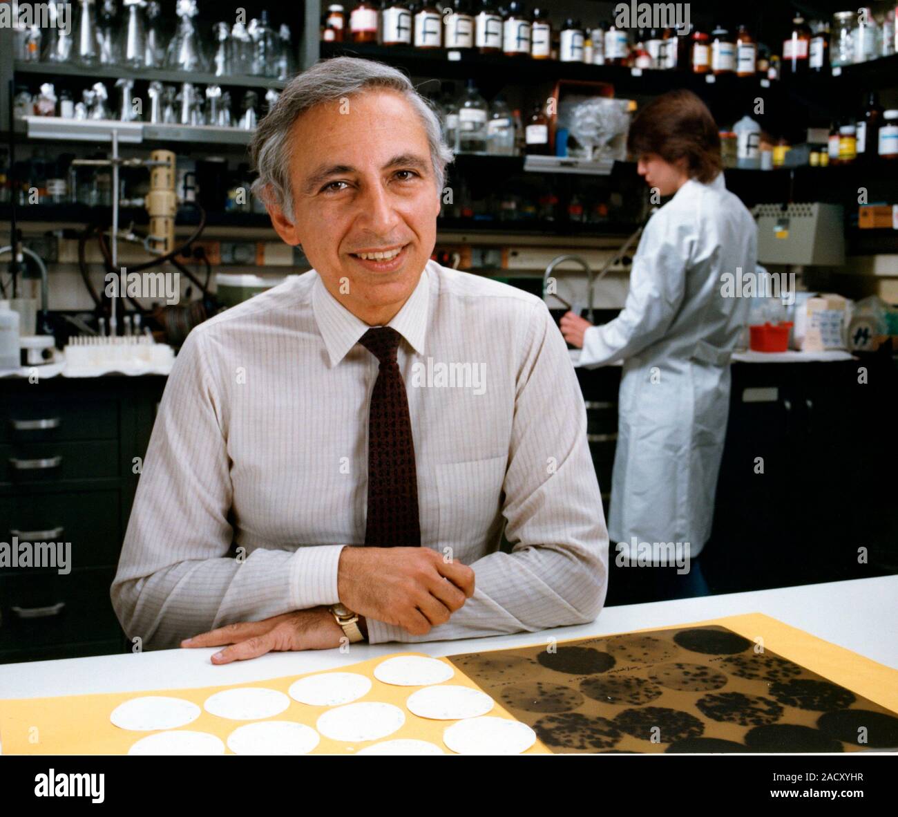 Dr Robert Gallo, of the U.S. National Institute of Health. Gallo was ...
