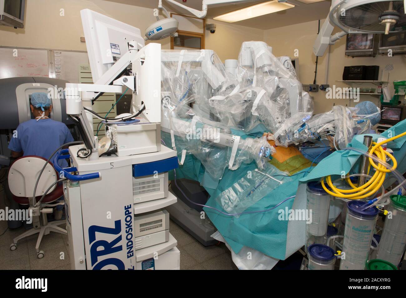 Da Vinci Robotic prostatectomy (removal of all or part of the prostate ...