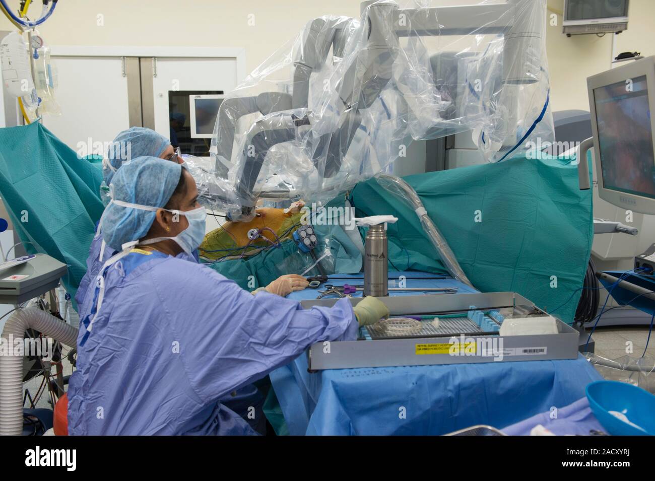 Da Vinci Robotic prostatectomy (removal of all or part of the prostate ...