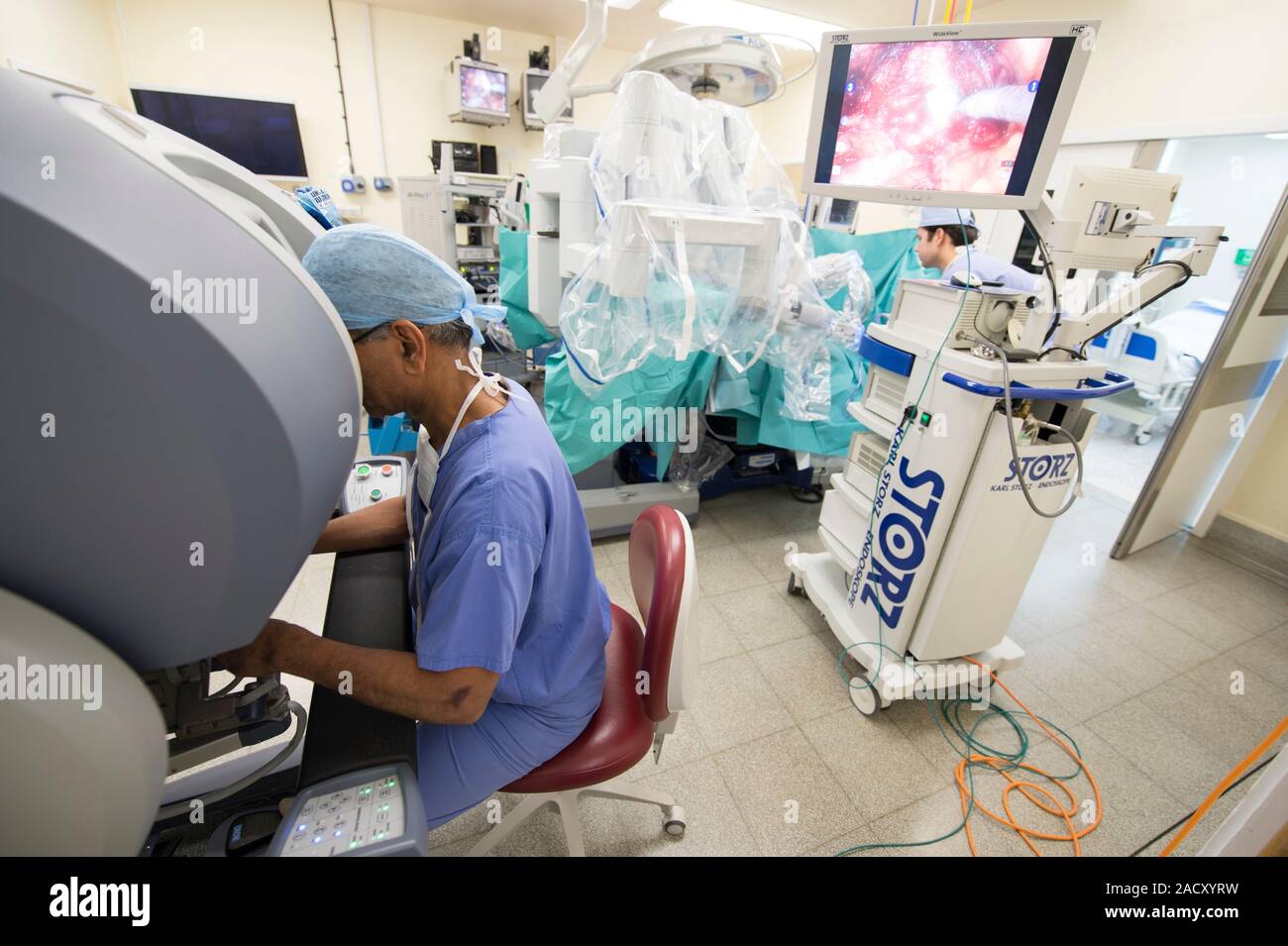 Da Vinci Robotic prostatectomy (removal of all or part of the prostate ...