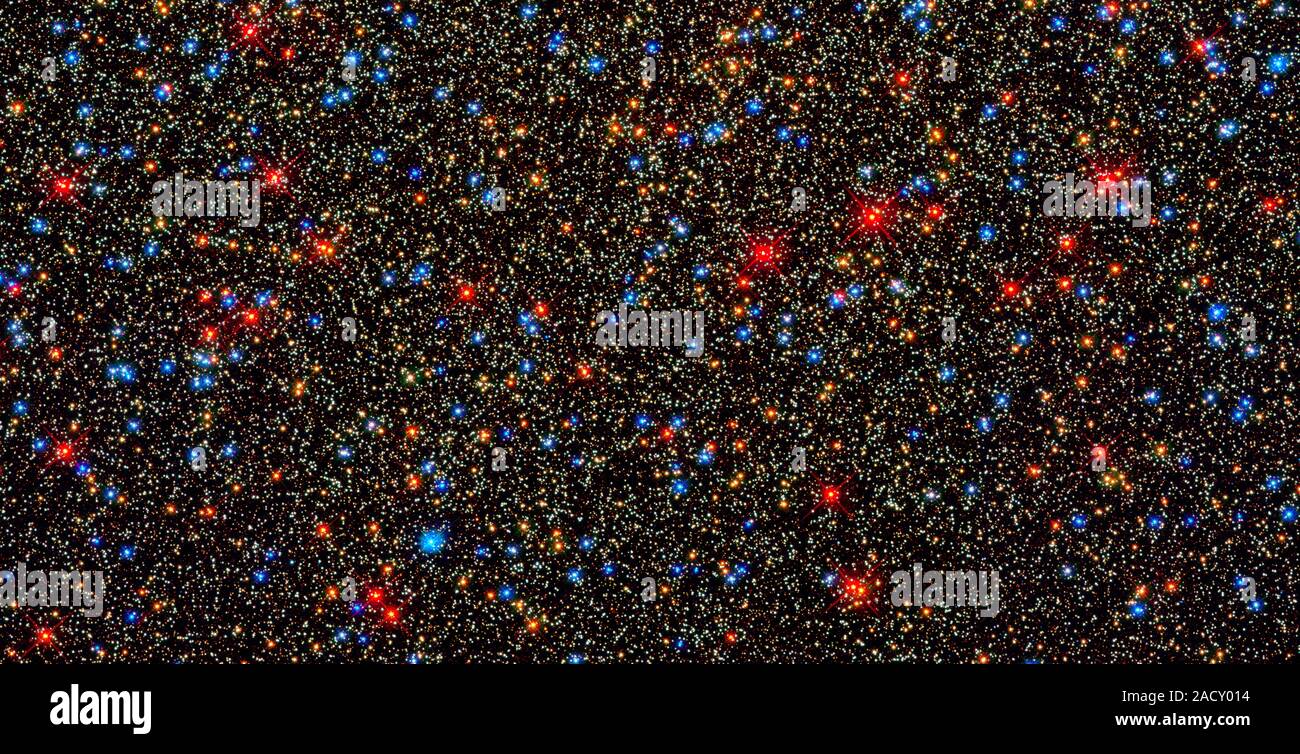 Omega Centauri globular cluster stars, Hubble Space Telescope (HST ...