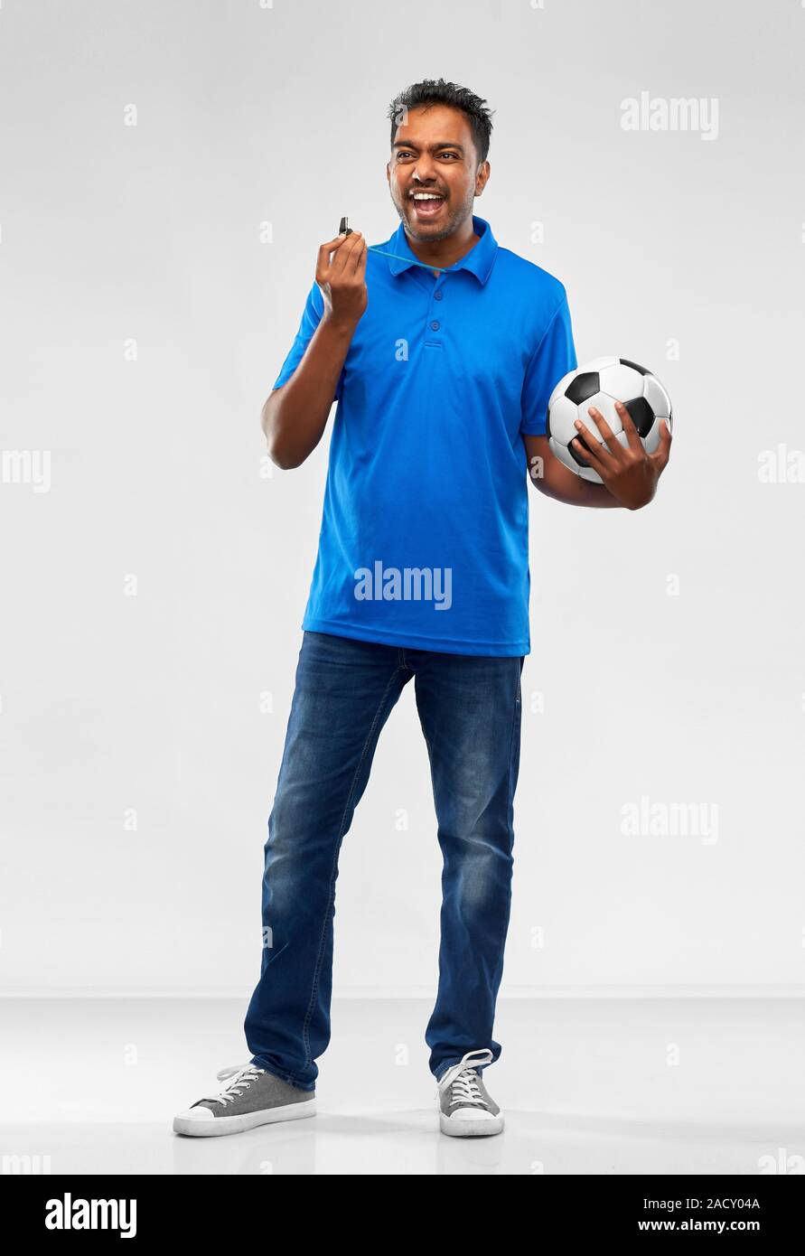 sport, games and physical education concept - emotional indian male ...