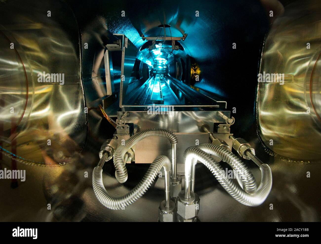Laue lens production chamber. Deposition chamber in a custom-built ...