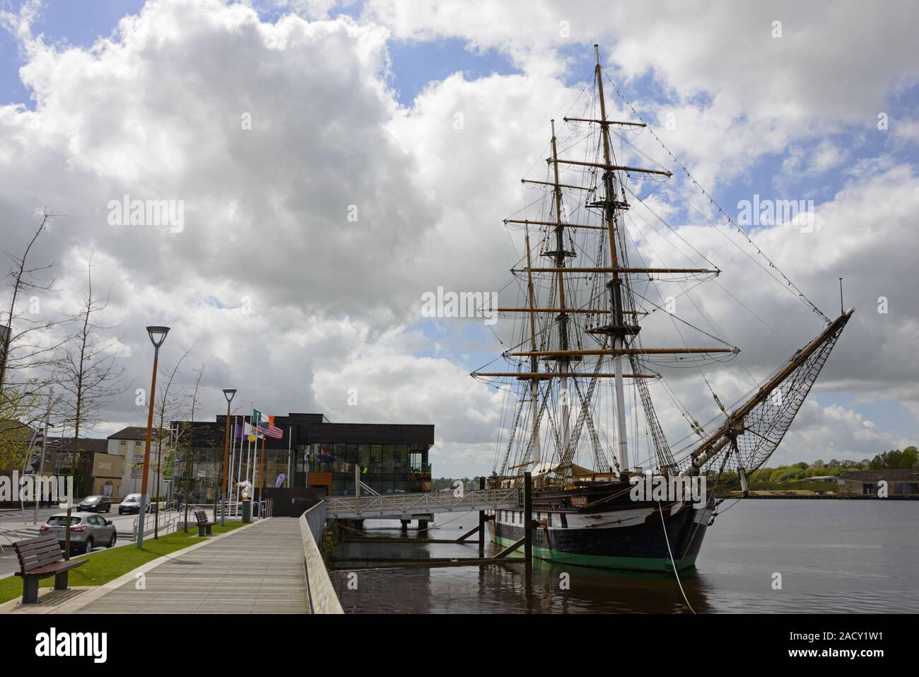 Dunbrody Famine Ship Stock Photo - Alamy