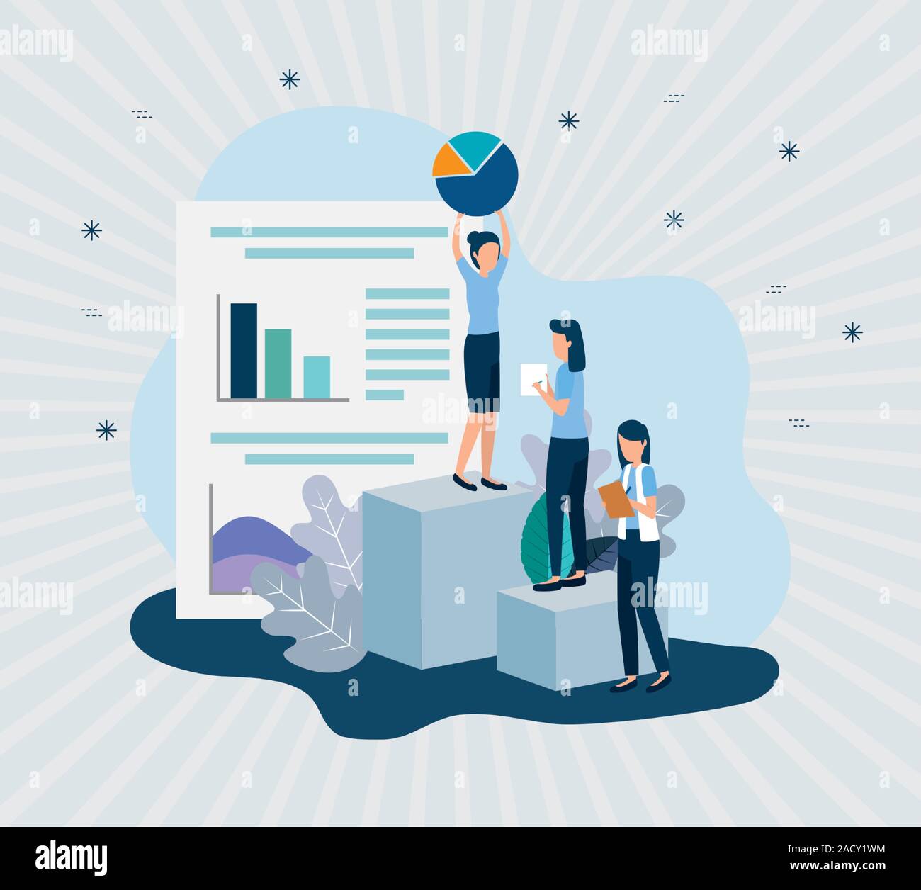 Business analysis statistics vector design Stock Vector Image & Art - Alamy
