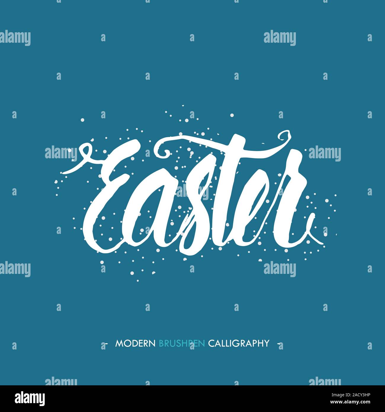 Brush pen lettering hi-res stock photography and images - Alamy