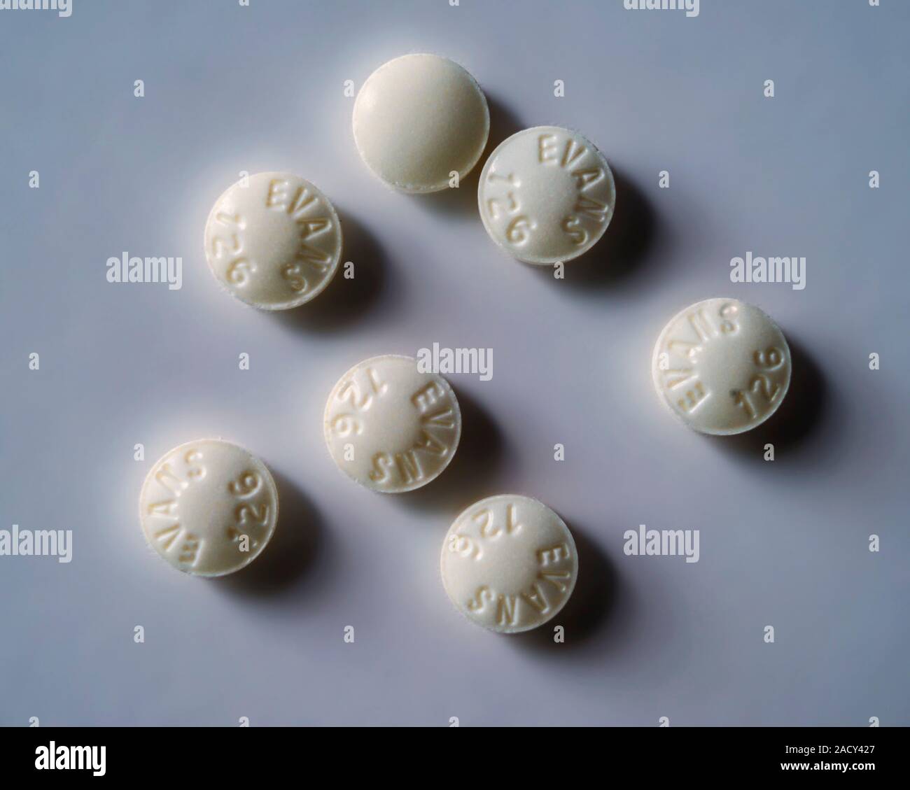 Colchicine tablets for the treatment of gout Stock Photo - Alamy