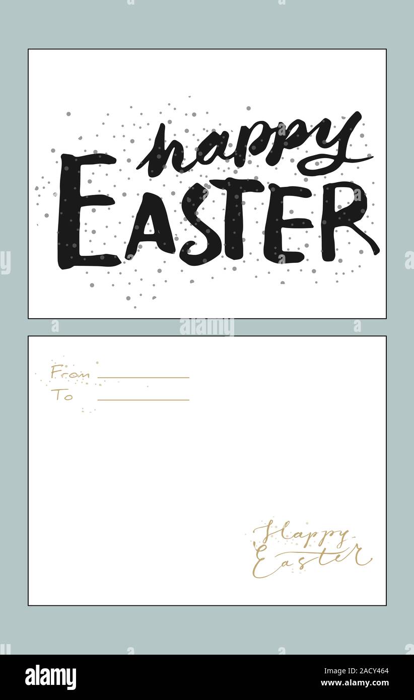 Easter greetings card Stock Photo - Alamy