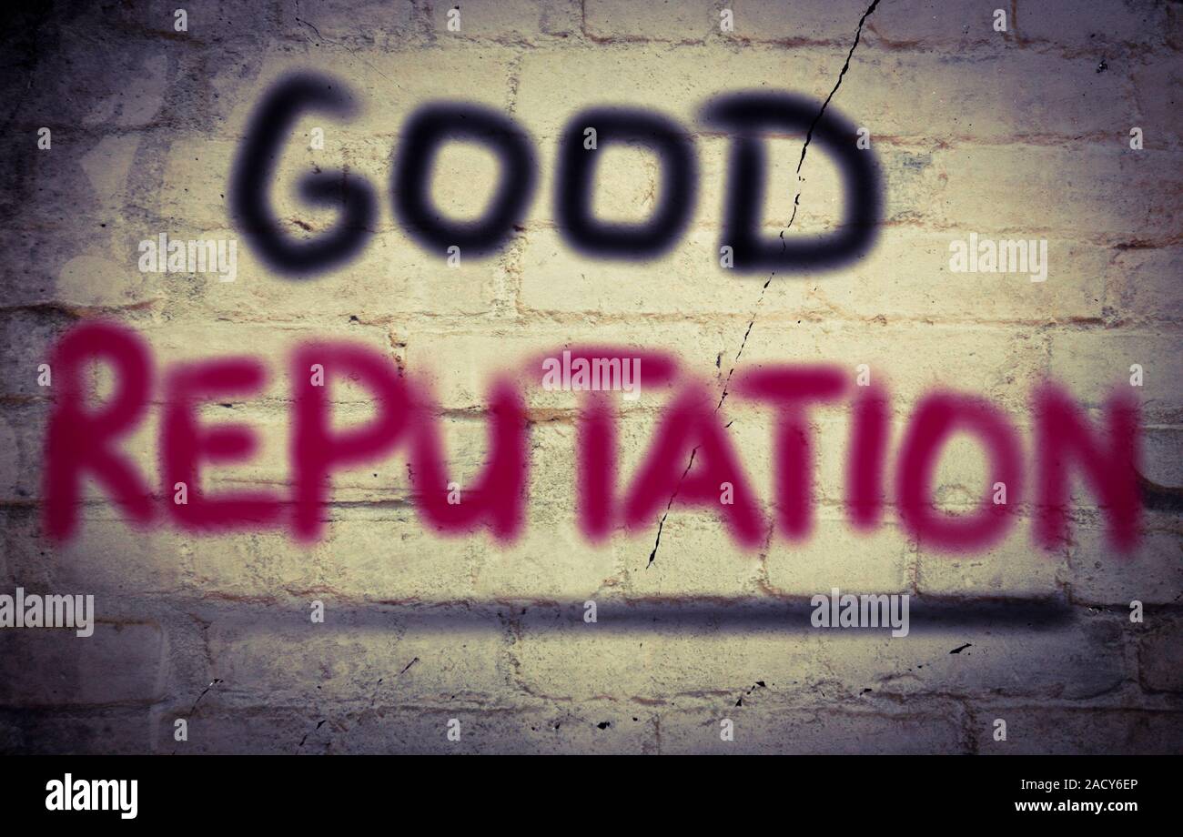 Good Reputation Concept Stock Photo - Alamy