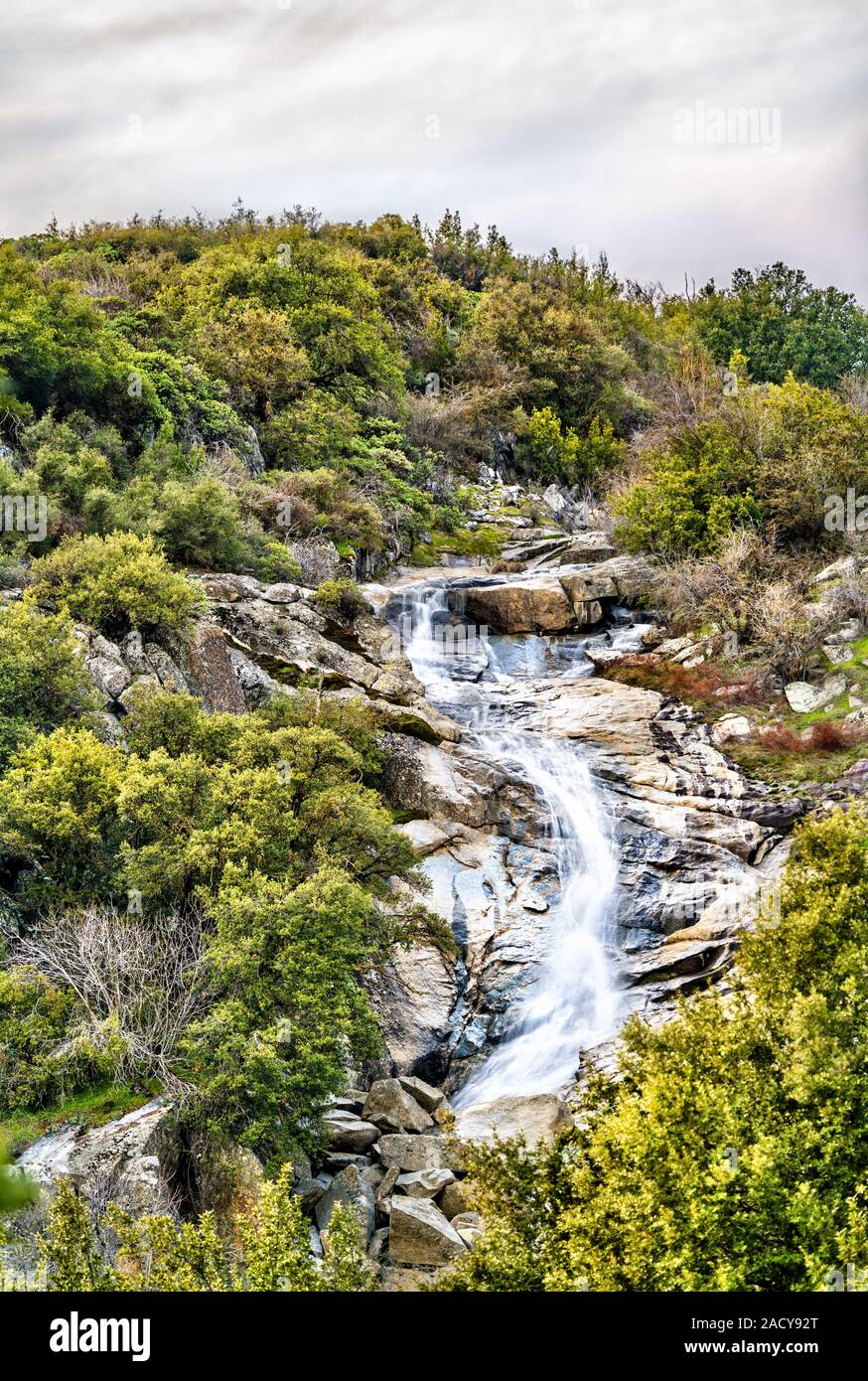 Waterfall in Sequoia National Forest, California Stock Photo - Alamy
