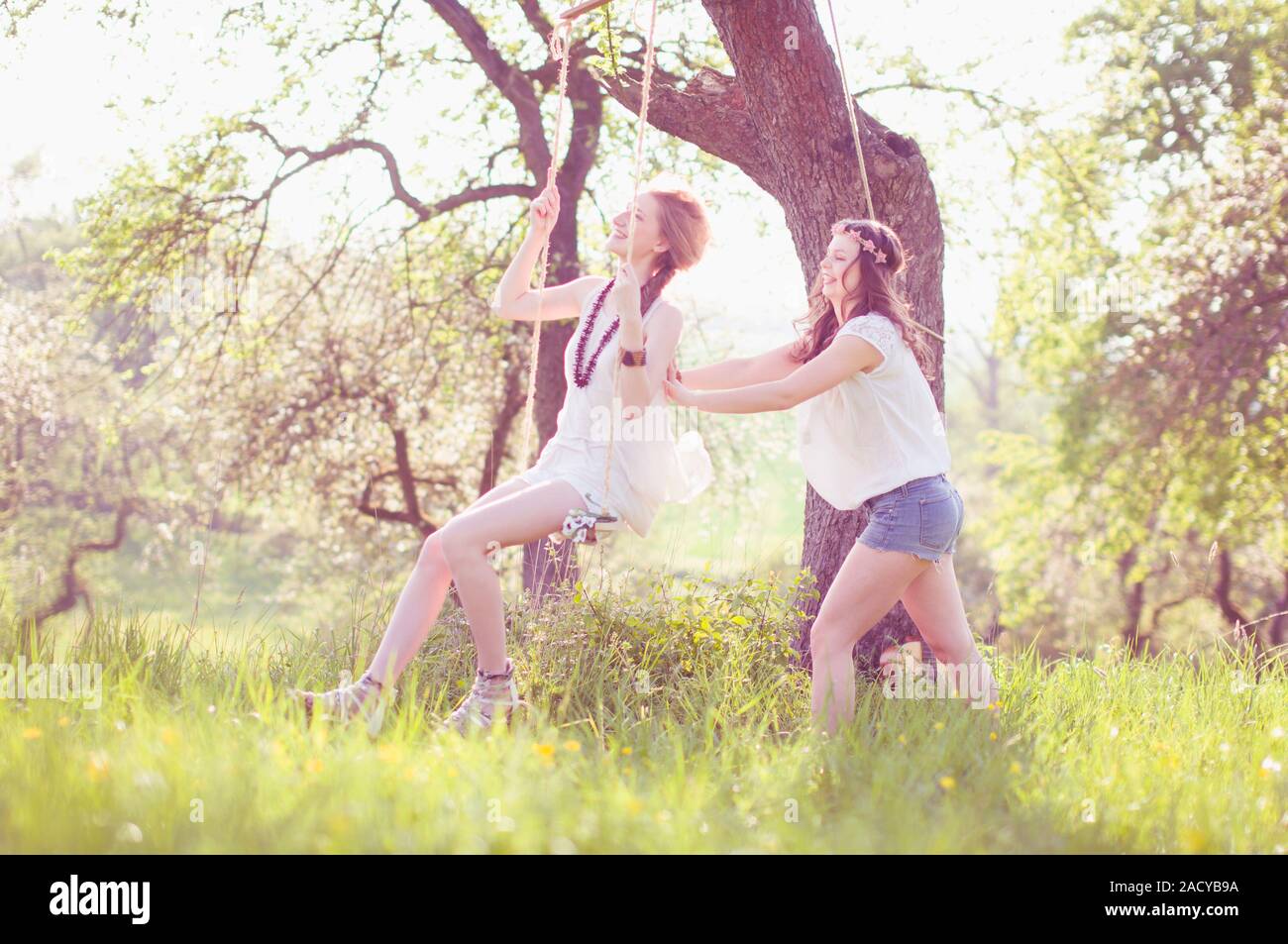 Girl swaying hi-res stock photography and images - Alamy
