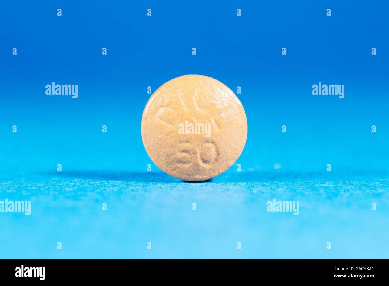 Diclofenac painkiller tablet. Tablet of the non-steroidal anti ...