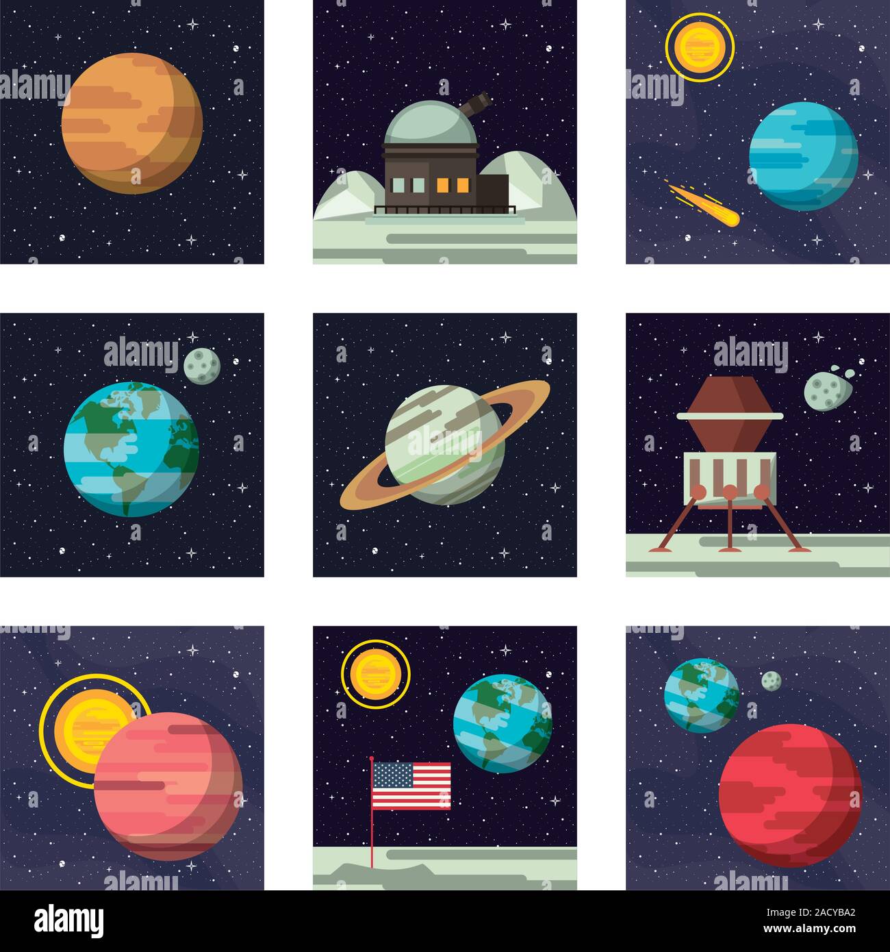 Venus astronomer Stock Vector Images - Alamy