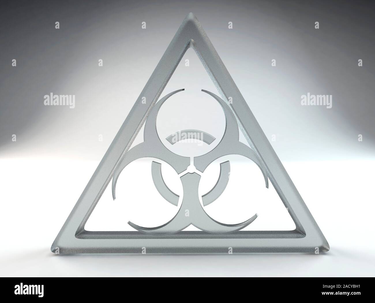 Biohazard sign, computer artwork Stock Photo - Alamy