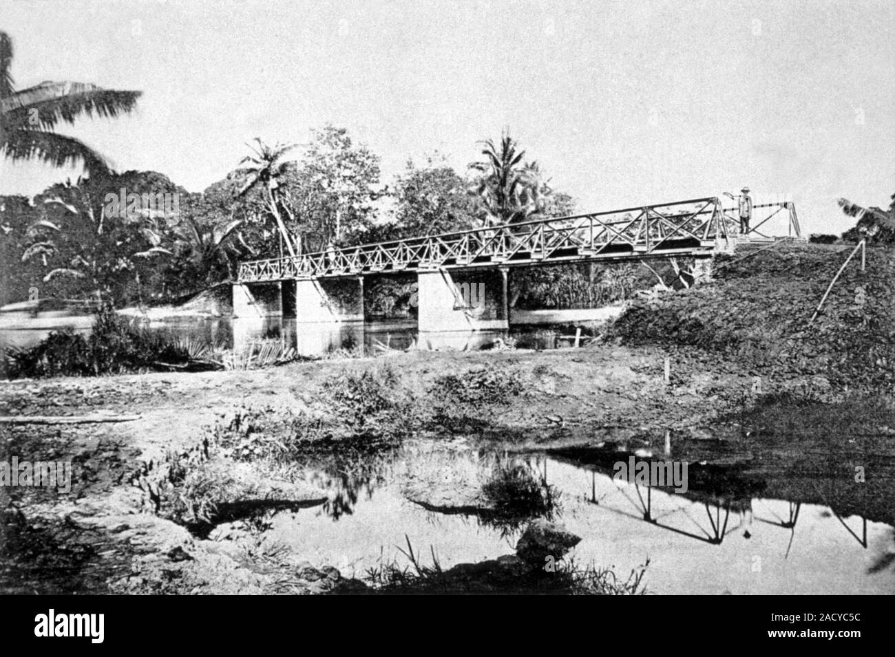 Bridge by Gustave Eiffel. 1885 image of a bridge designed and built by ...