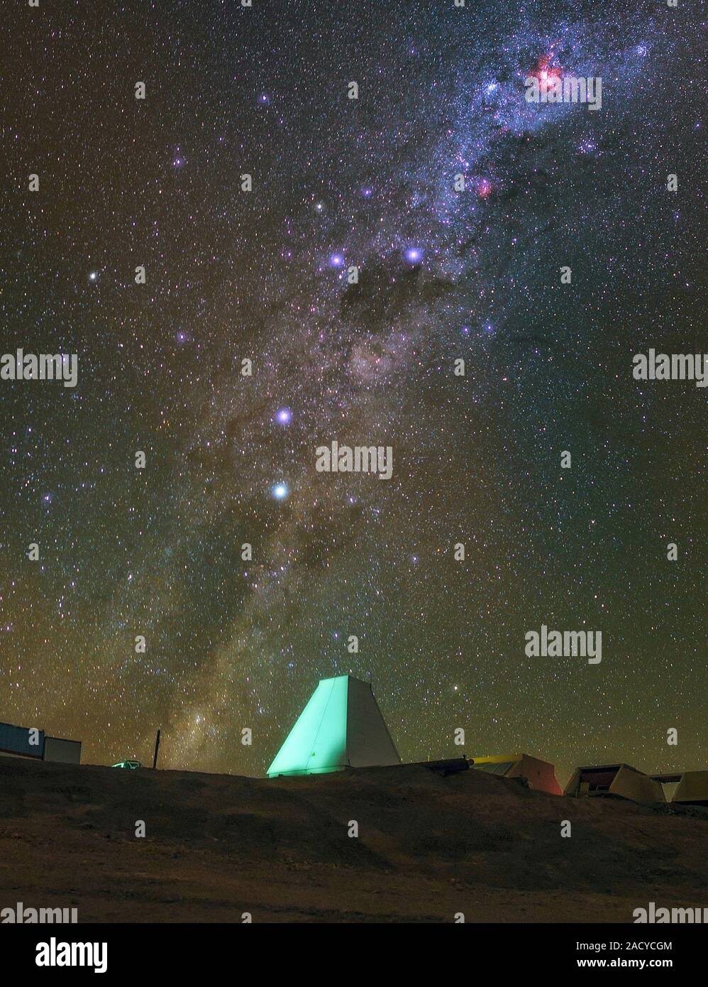 The Southern Milky Way in the constellations Centaurus, Crux (the ...