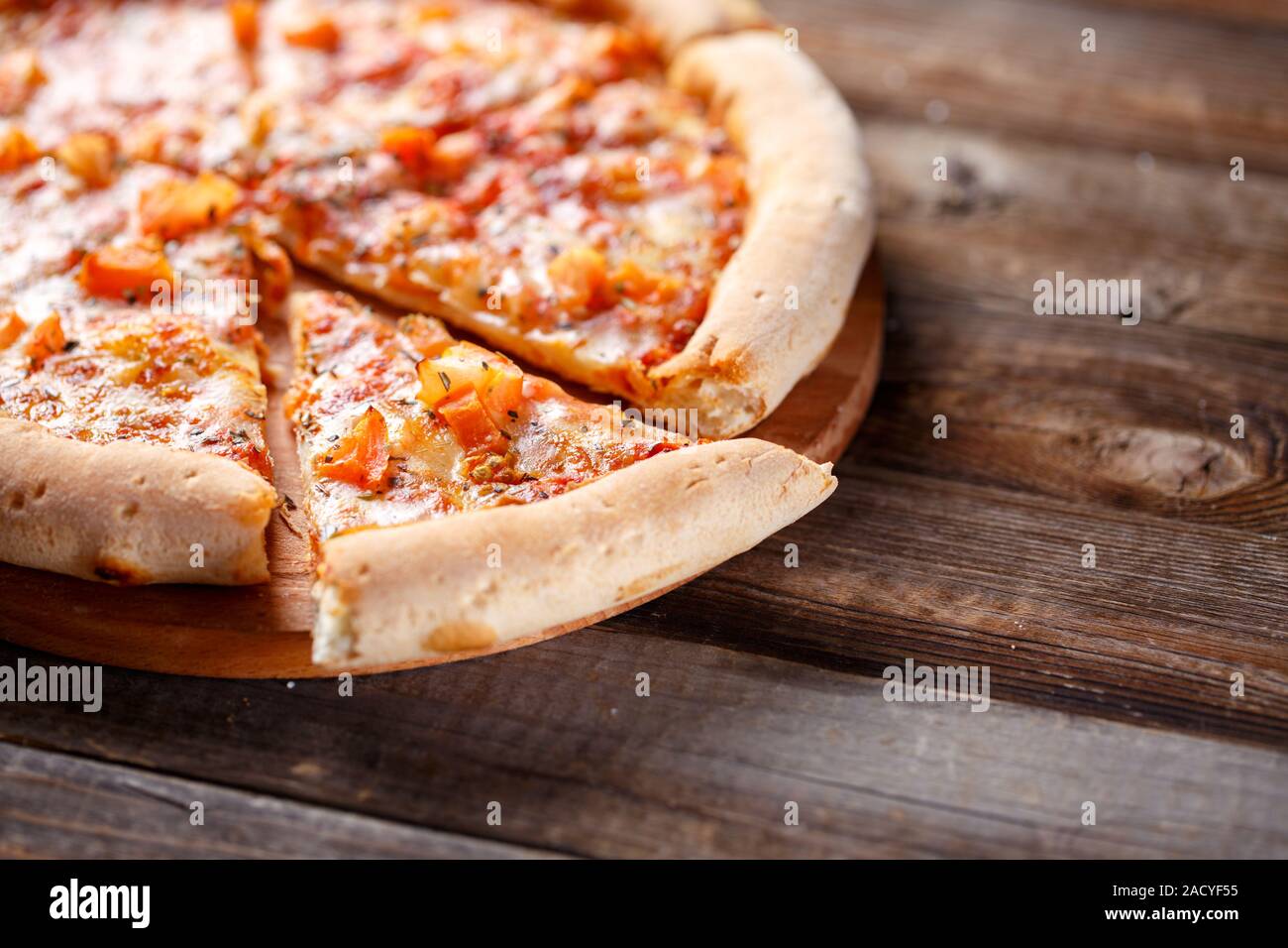 Delicious italian pizza Stock Photo - Alamy