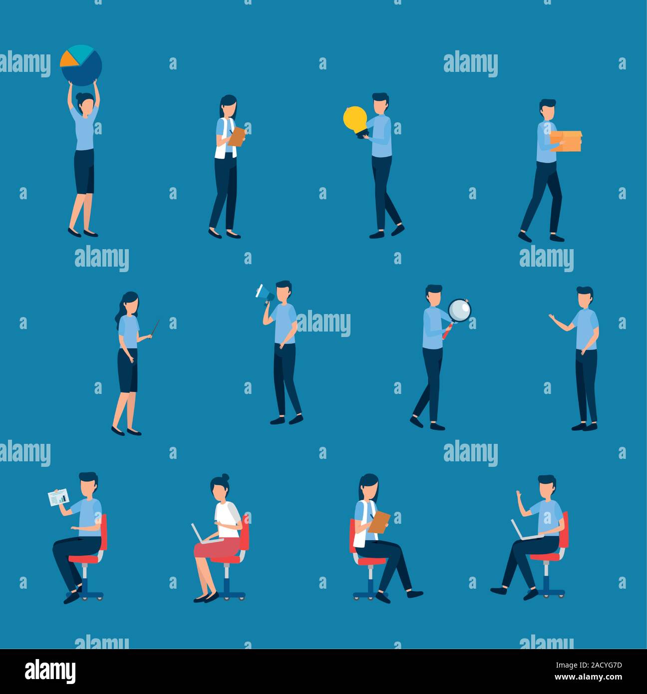 Teamwork and businesspeople vector design Stock Vector Image & Art - Alamy