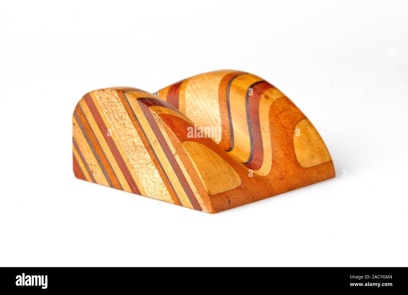 This model shows 'undercut' strata: when the layers of rock are ...