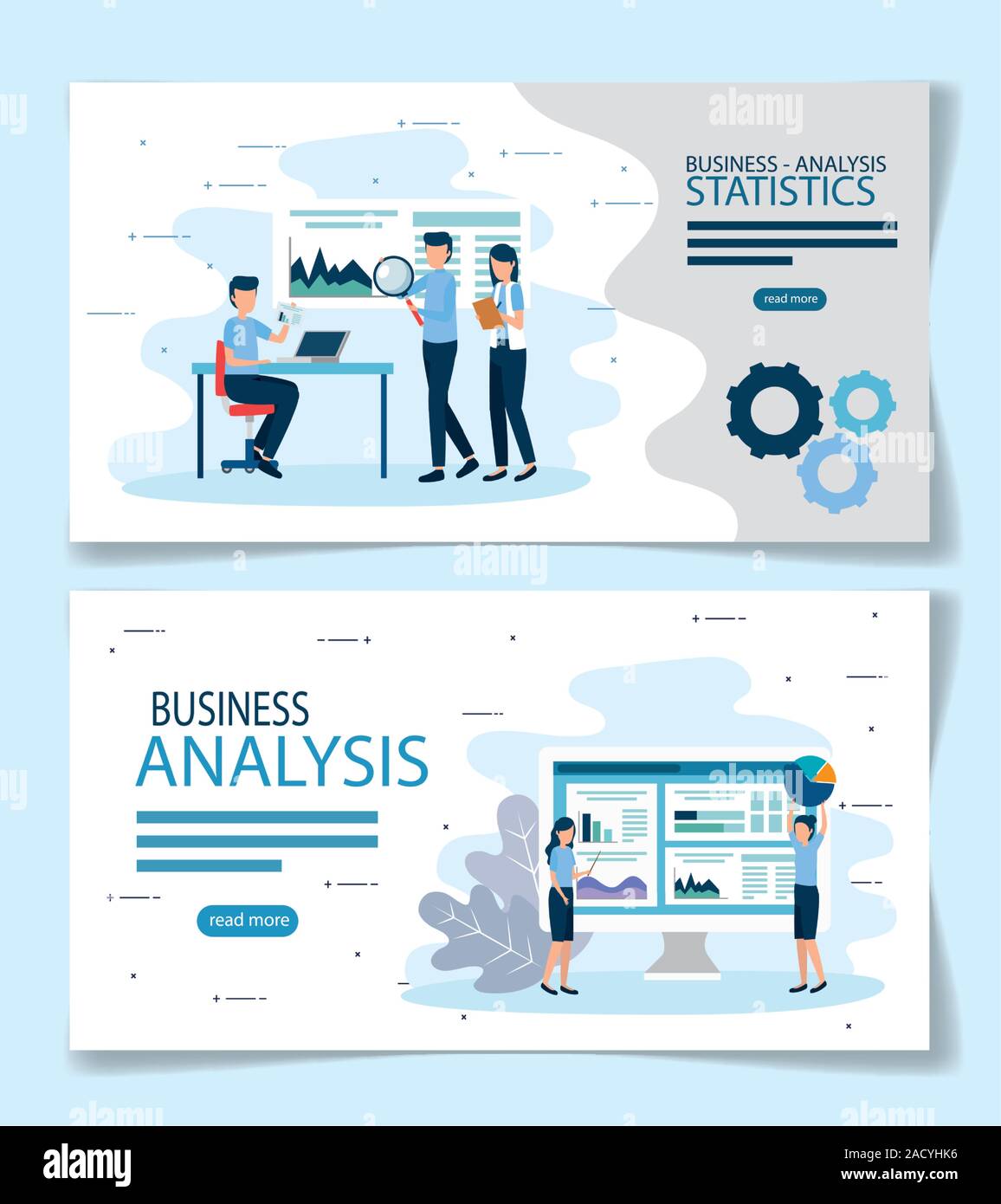 Business analysis statistics vector design Stock Vector Image & Art - Alamy