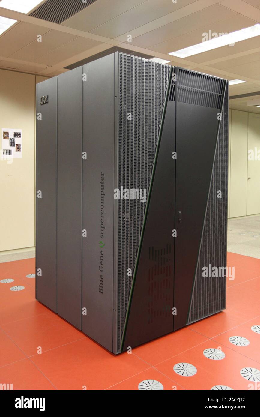 Blue Gene supercomputer. This supercomputer uses Blue Gene computing ...