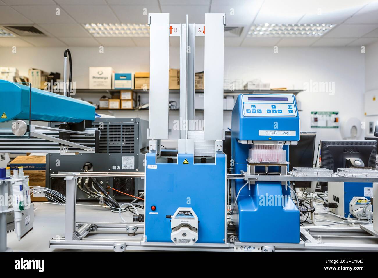 High-throughput screening machine. CyBi-screen-machine high throughput ... High-throughput screening machine. CyBi-screen-machine high throughput ...
