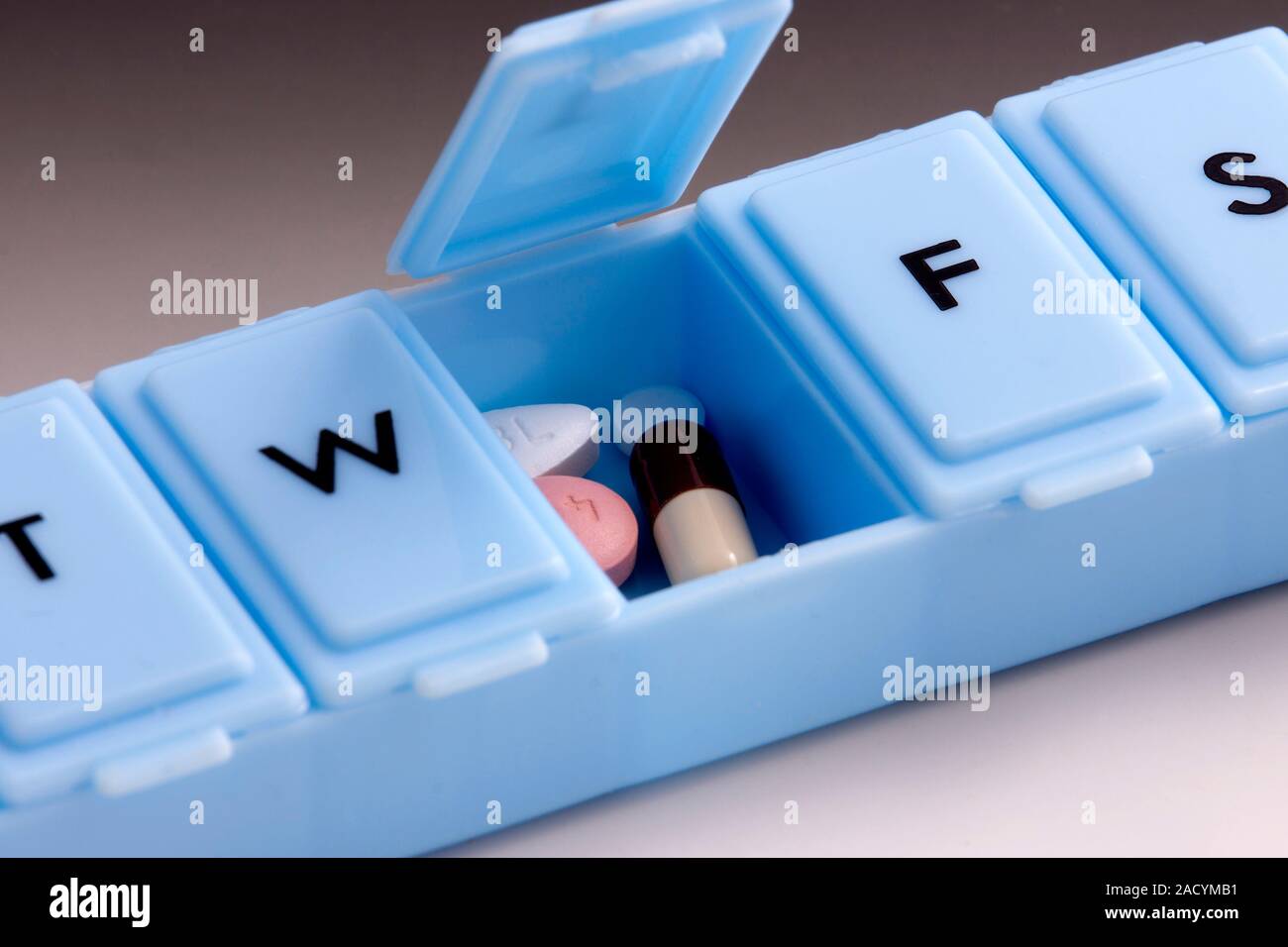 Pill boxes help to organise the daily medication intake that many ...