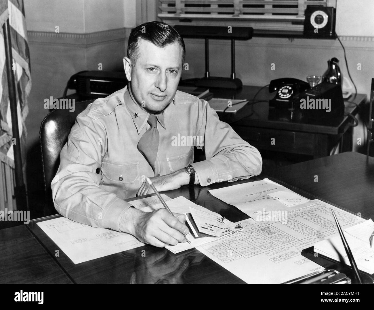 William H. Tunner. (1906-1983). Historical image of the US military ...