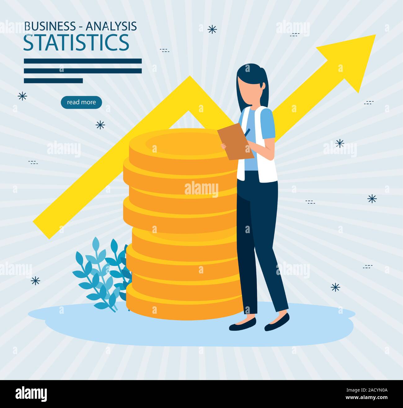 Business analysis statistics vector design Stock Vector Image & Art - Alamy