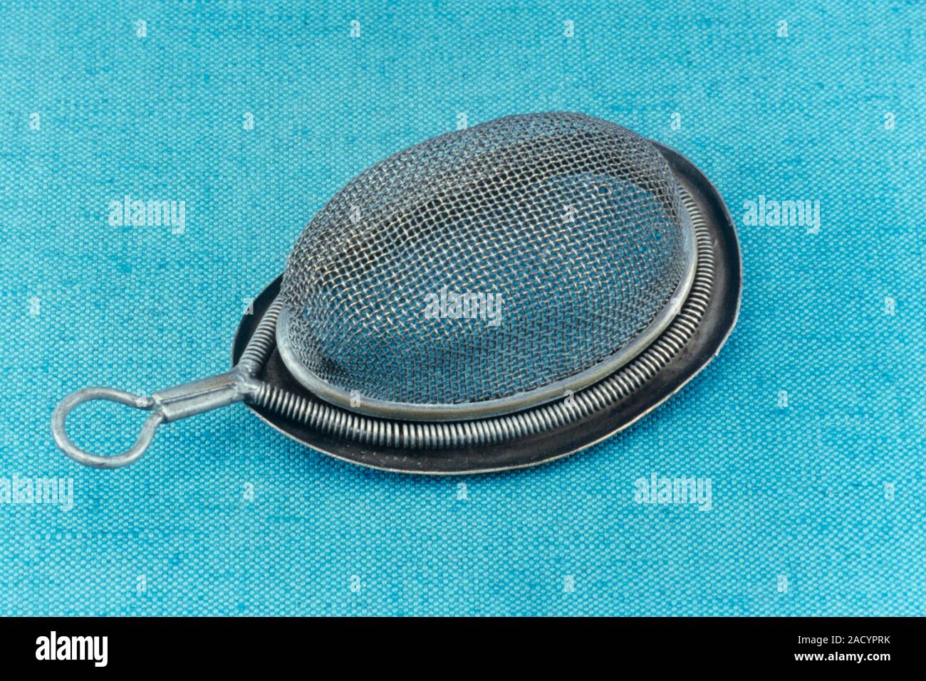 Anaesthesia mask, circa 1910. This is a Yankauer wire frame mask ...