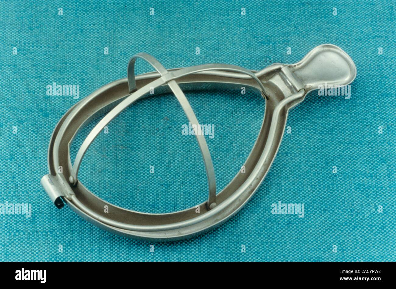 Anaesthesia mask, circa 1890. This is a Schimmelbusch mask. It was ...