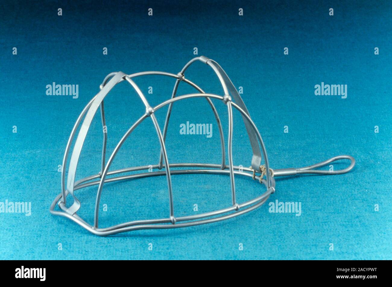 Anaesthesia mask, 1877. This is a Julliard ether mask designed by Dr ...